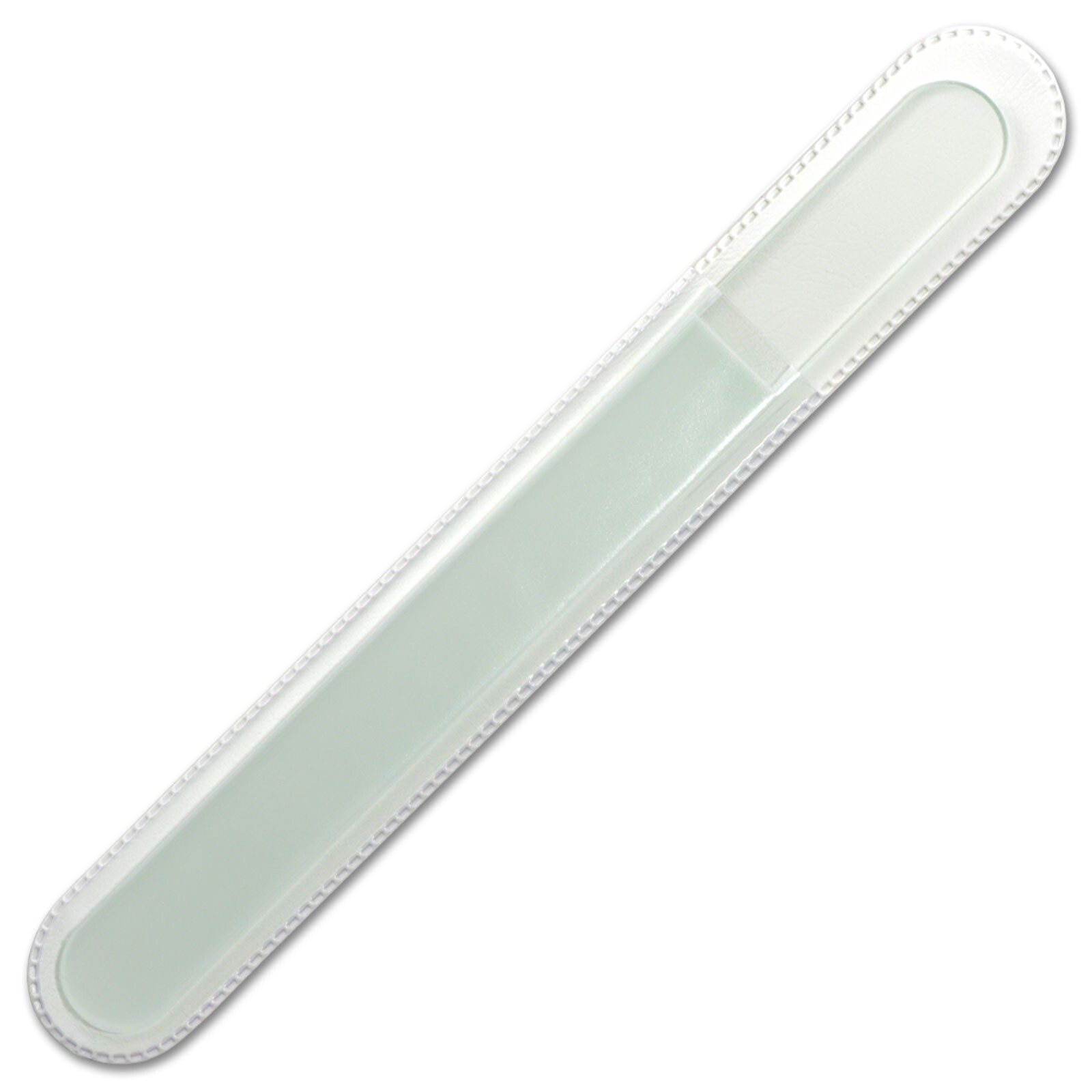 Large Clear Glass Nail File TB - Mont bleu Store