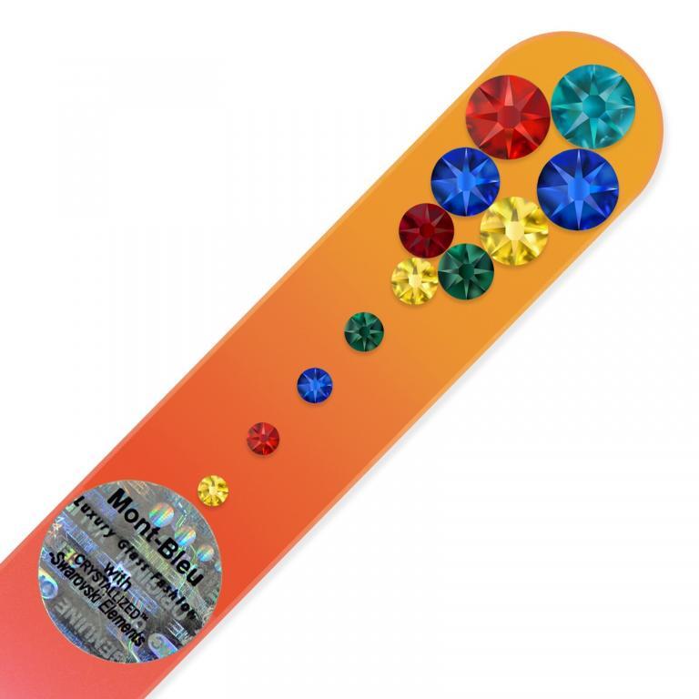 Glass nail file Swarovski MC-M - Mont bleu Store