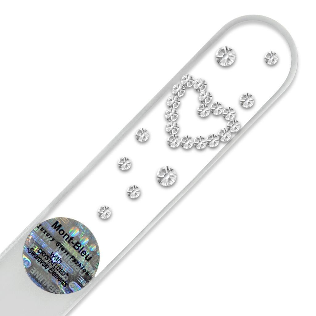 Swarovski Czech made glass nail files - CRYSTAL Line.