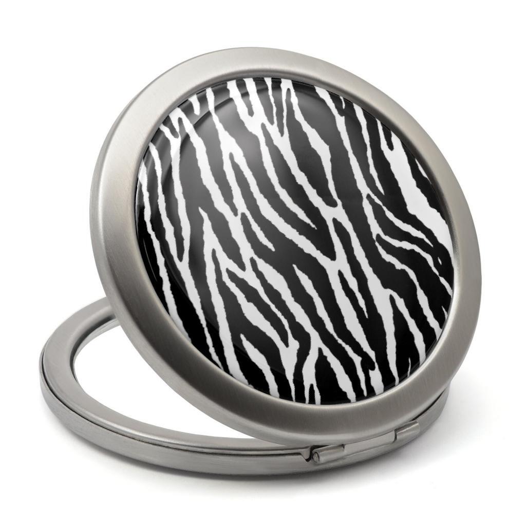 Zebra Print Compact Mirror - Mont bleu Store