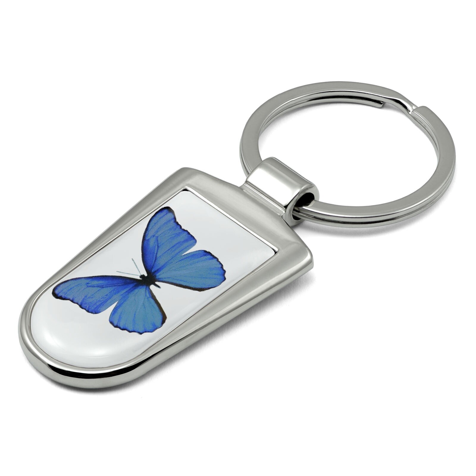 Butterfly Print Key Ring - Mont bleu Store