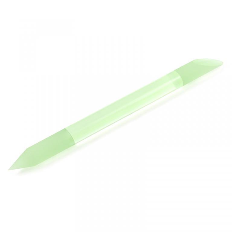 Dual-end glass cuticle pusher for manicure and pedicure - Mont bleu Store