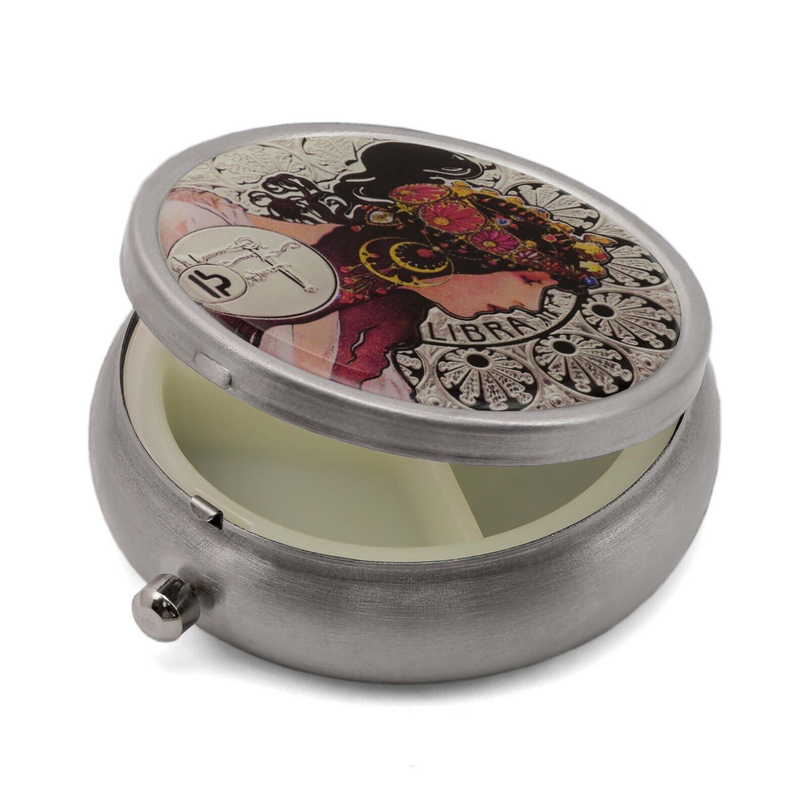 Pill Box with 12 Zodiac Signs - Mont bleu Store